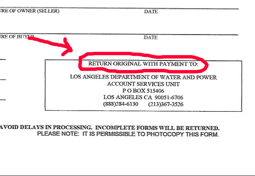 How To Complete The City Of Los Angeles Retrofit Certificate For Out Of ...